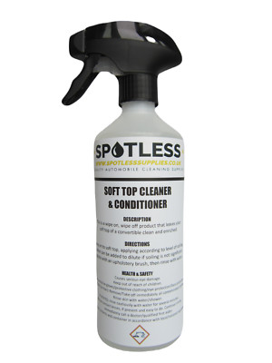 500ml Soft Top Cleaner And Conditioner Convertible Cleaner Roof Cleaner ...