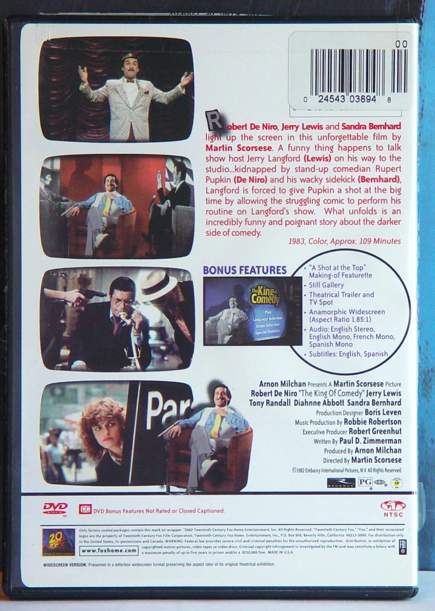 The King Of Comedy Blu Ray