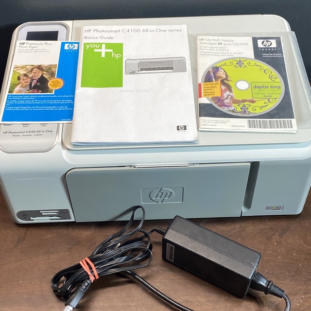 HP Photosmart C4150 All-In-One Inkjet Printer for sale online | eBay