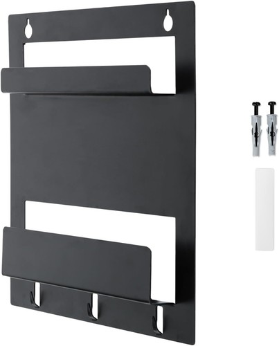 100% Metal Bedside Shelf Wall Mount Charging Station-Wall Storage ...