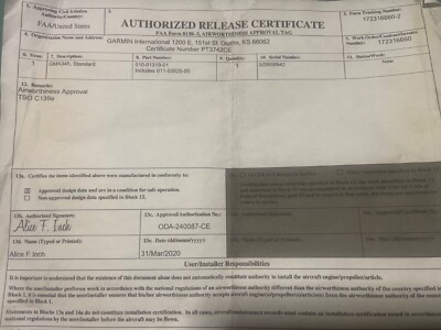 garmin GMA 345 audio panel | eBay