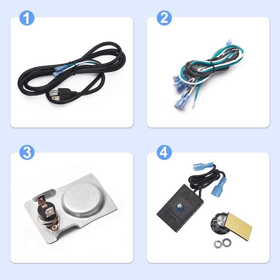 Fireplace Blower Fan Kit for Buck Wood Stoves and Buck Gas Stoves ...