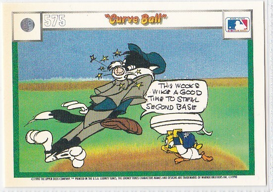 N) 1990 Upper Deck Looney Tunes Comic Ball Card #560/575 Daffy Duck ...