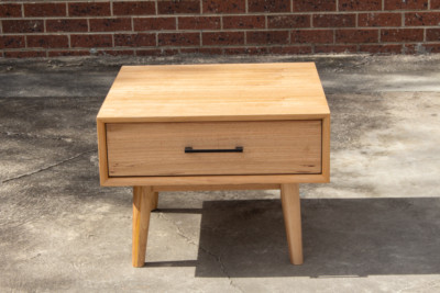 Clearance Lamp / Side Table - Australian Messmate Timber | eBay Australia