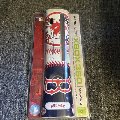 NEW Official Boston RED SOX MLB Faceplate for Microsoft XBOX 360 ...
