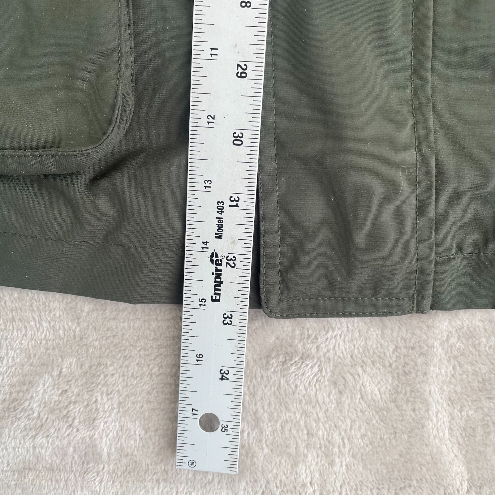 Eddie Bauer WeatherEdge Jacket Men Large Olive Green Removable Hood ...