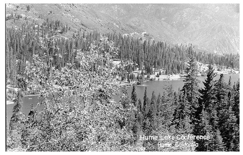 Hume Lake Conference Hume California RPPC Postcard | eBay