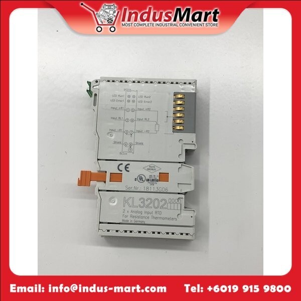 [Refurbish] BECKHOFF KL3202 2-CHANNEL ANALOG INPUT TERMINAL | eBay