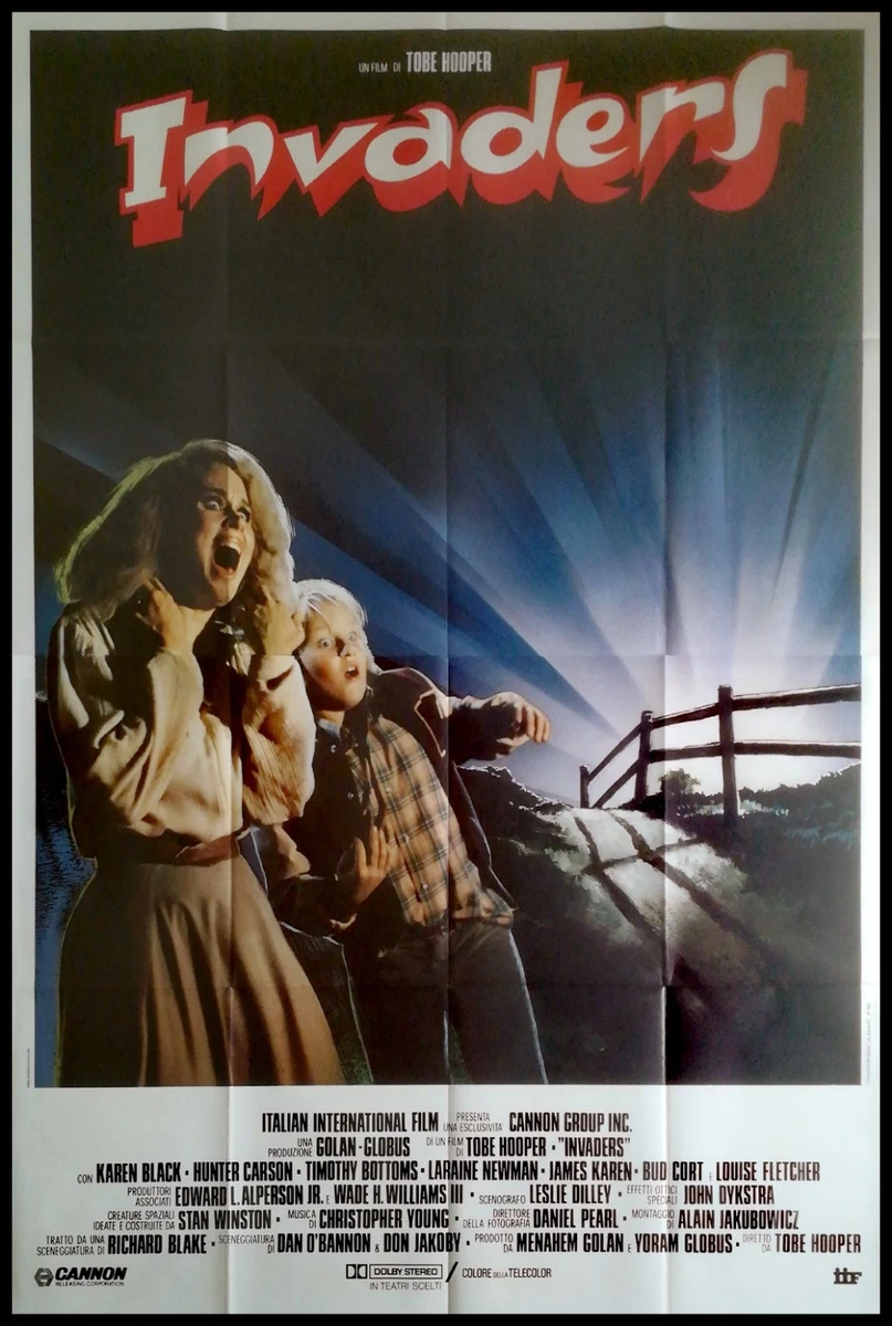 Invaders From Mars 1986 Movie Poster