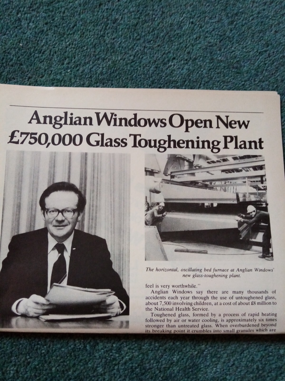 B4e Ephemera 1980s article anglian windows | eBay UK
