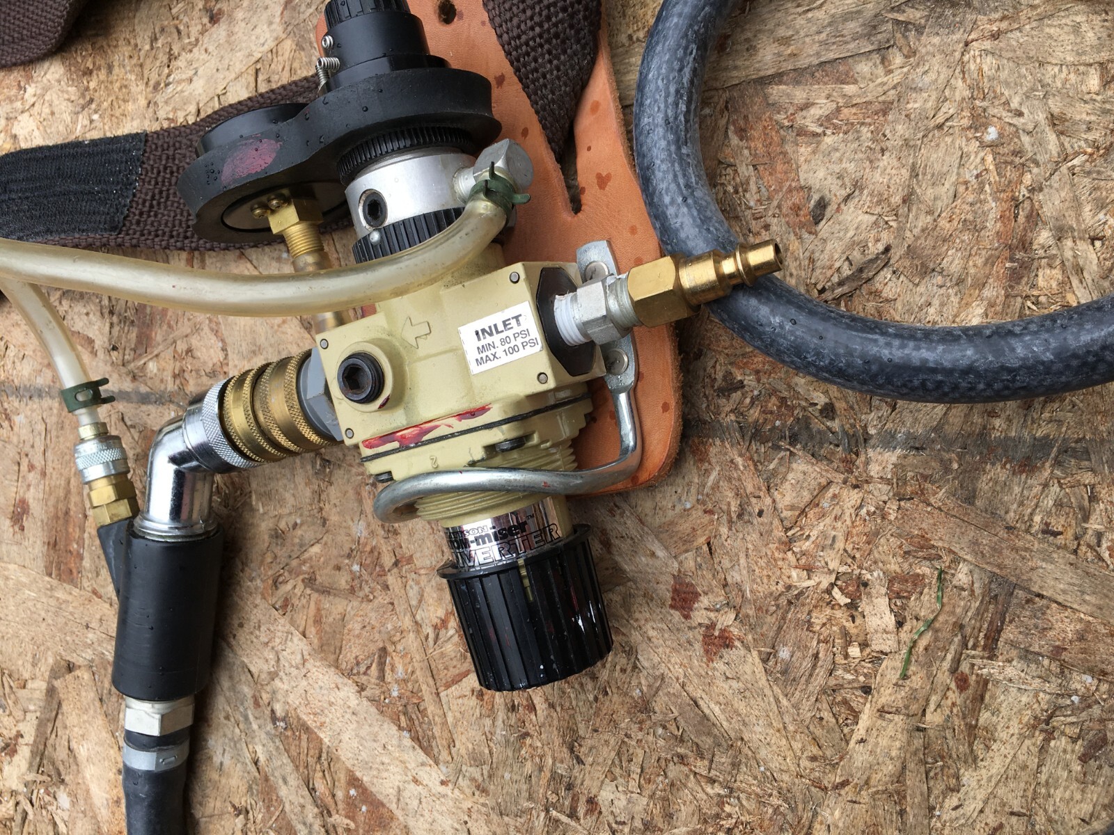 Mattson ATOM-miser HVLP Spray Air Regulator and Graco XT Series ...