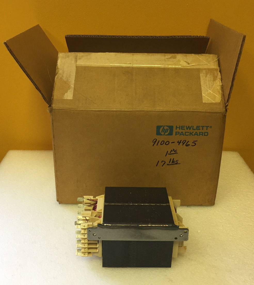 HP / Agilent 9100-4965 Protected Supply, Transformer. For 6543A + 6643A ...