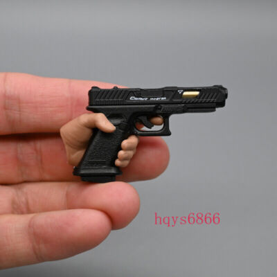 1/6 Scale Pistol Gun Handgun Model Weapon Toy Accessory For 12" Action ...