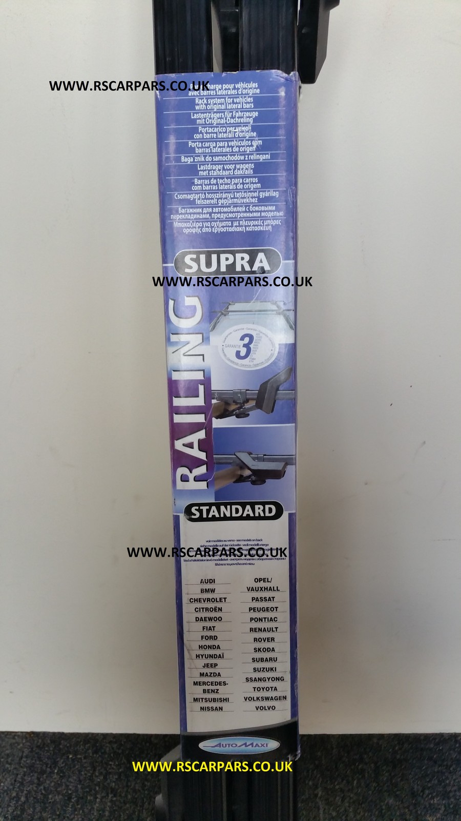 New Mont Blanc Roofbar Railing Standard AUTO MAXI 230550 audi mercedes ...