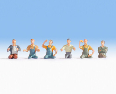 HO scale Noch # 15244 Seated Truck Drivers and Passengers : PARTIAL ...