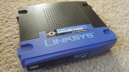 Linksys Etherfast Cable/DSL Router 100 Mbps BEFSR41 | eBay