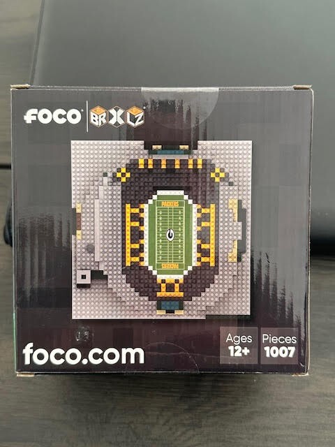 Green Bay Packers FOCO BRXLZ 3-D Lambeau Field Building Blocks NIB | eBay