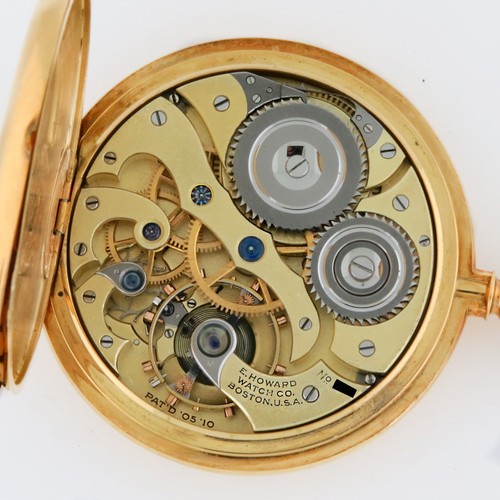 Edward Howard 18K Gold Prestige 16s OF 23j 51mm Rare Presentation ...
