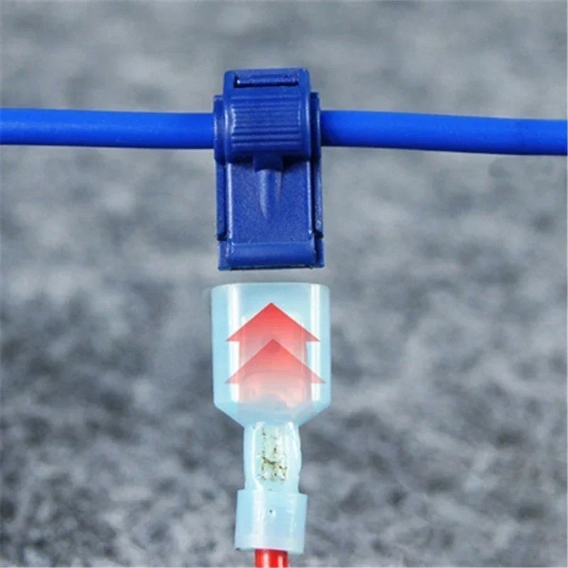 20/40pcs Quick Splice Lock Wire Terminals Connectors Electrical Crimp ...