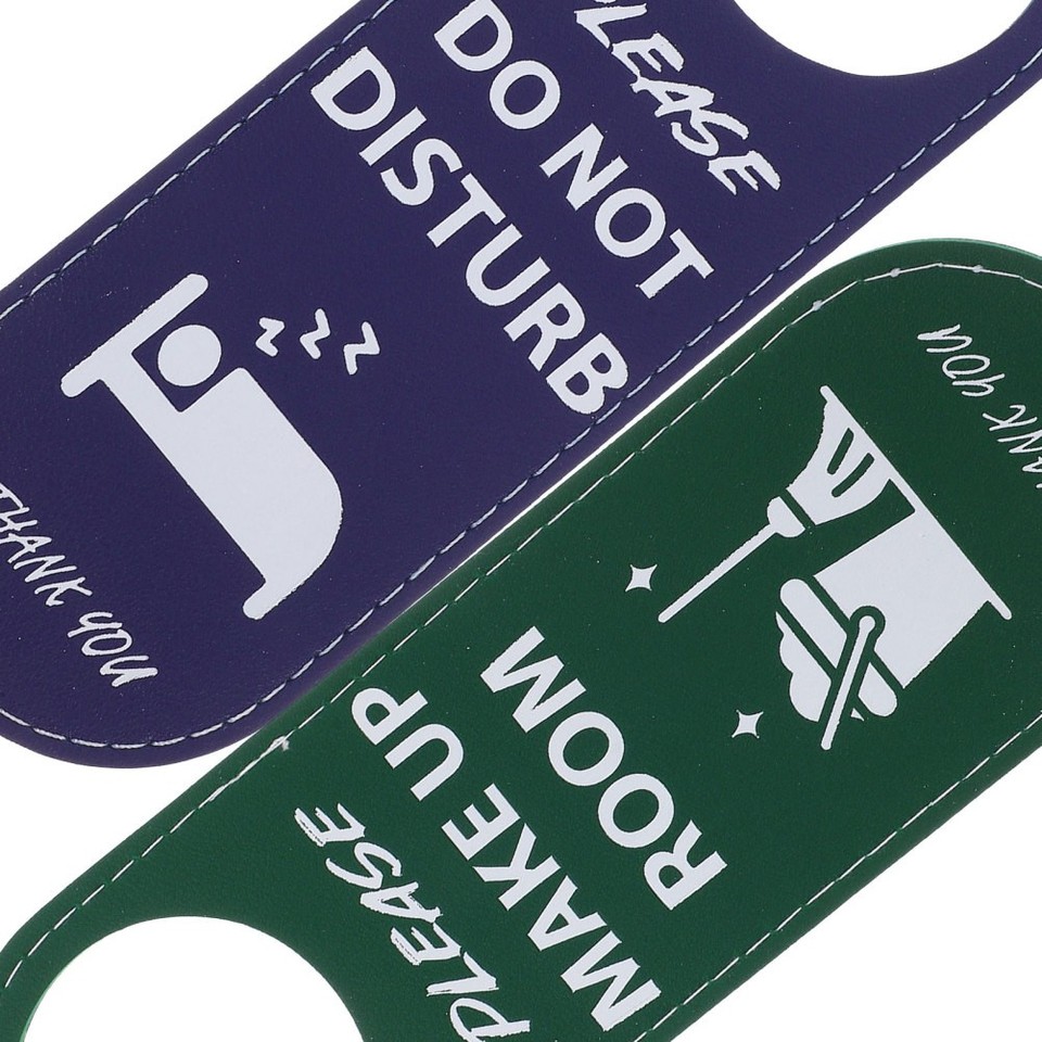 Do Not Disturb Available Sign Please Use Door Hanger Tag Hanging | eBay ...