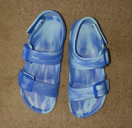 New kid's blue mix sandals shoes beach holiday summer UK 13 | eBay UK