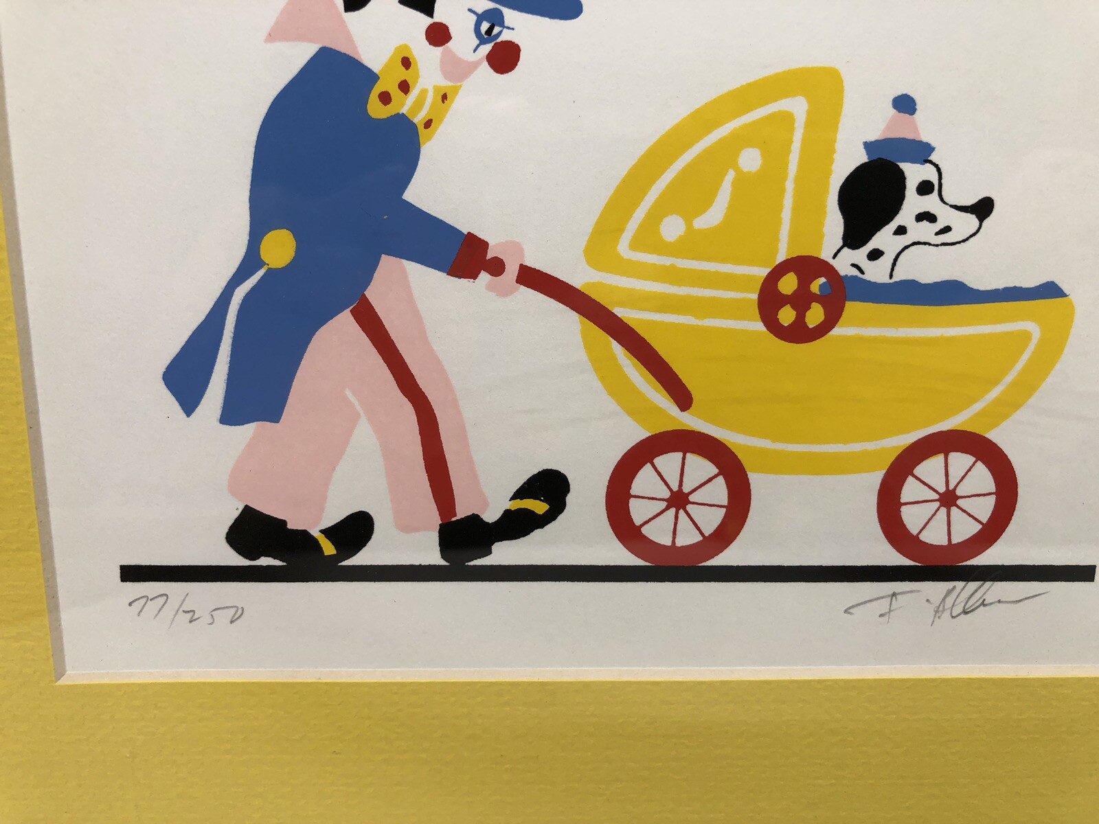 Limited Edition Signed Framed and Matted Serigraph by Frederick E ...