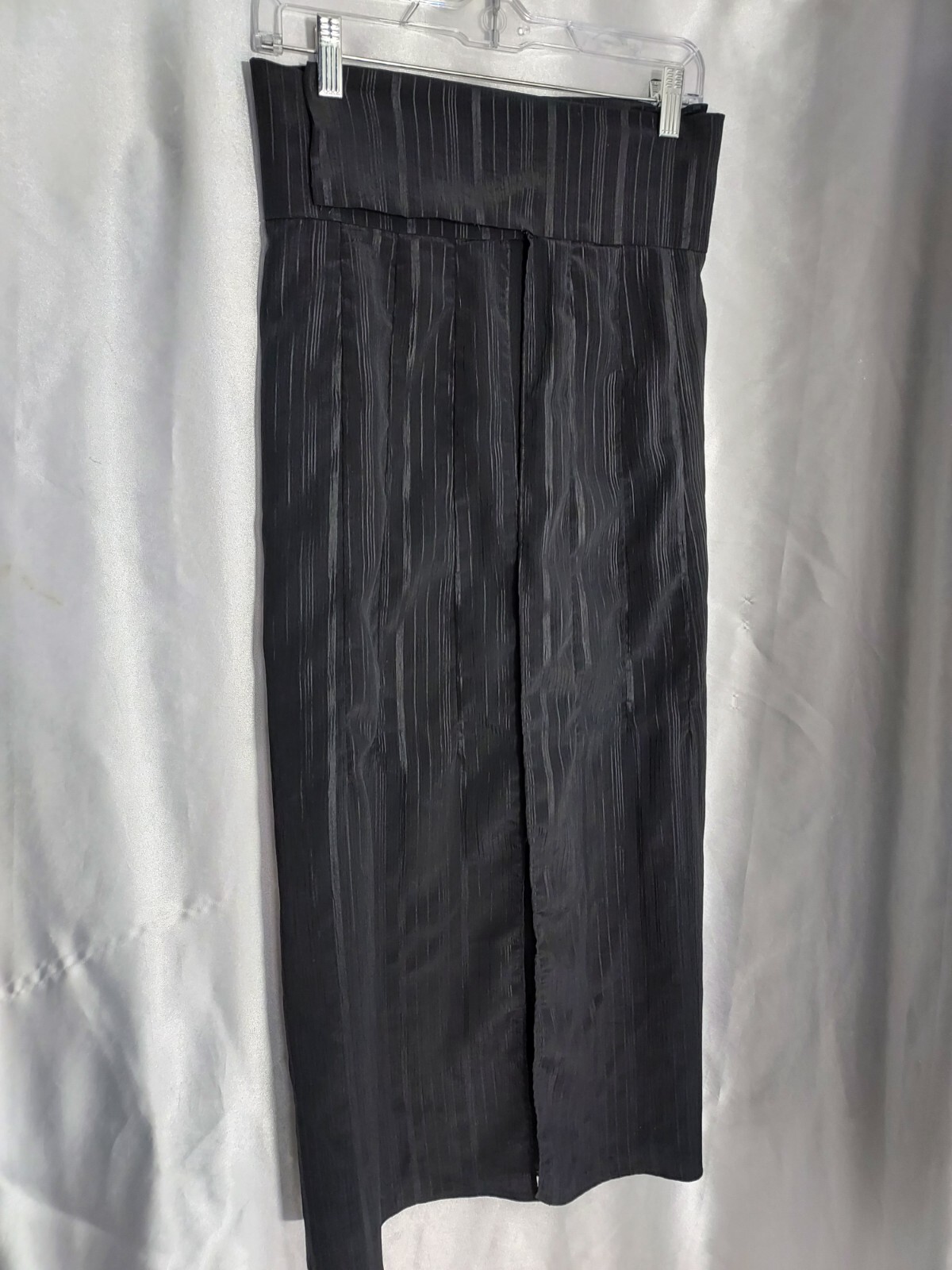 handmade Amish mennonite apron black striped M/L w30… - Gem