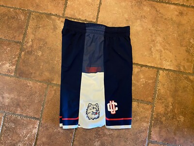UCONN Huskies Authentic Team Issued Game Worn Used Basketball Shorts | eBay