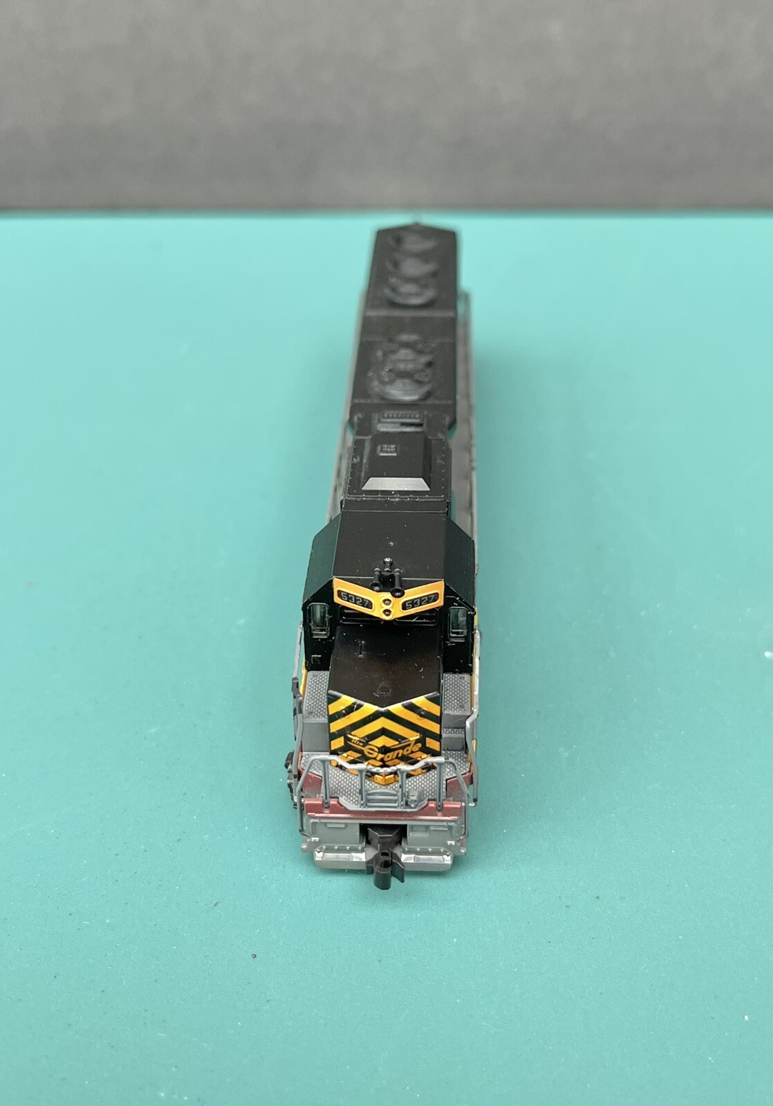 KATO n scale SD45 Rio Grande diesel locomotive .Digitrax DCC with sound ...
