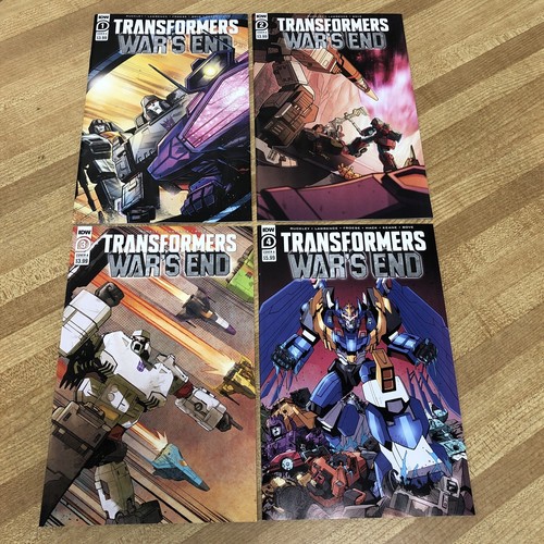 Transformers Wars End # 1-4 COMIC IDW 2022 4 LOT Bagged & Boarded ...