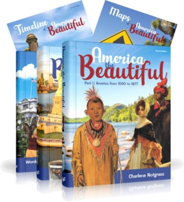 Grade 5-8 America The Beautiful Notgrass History Homeschool Curriculum ...