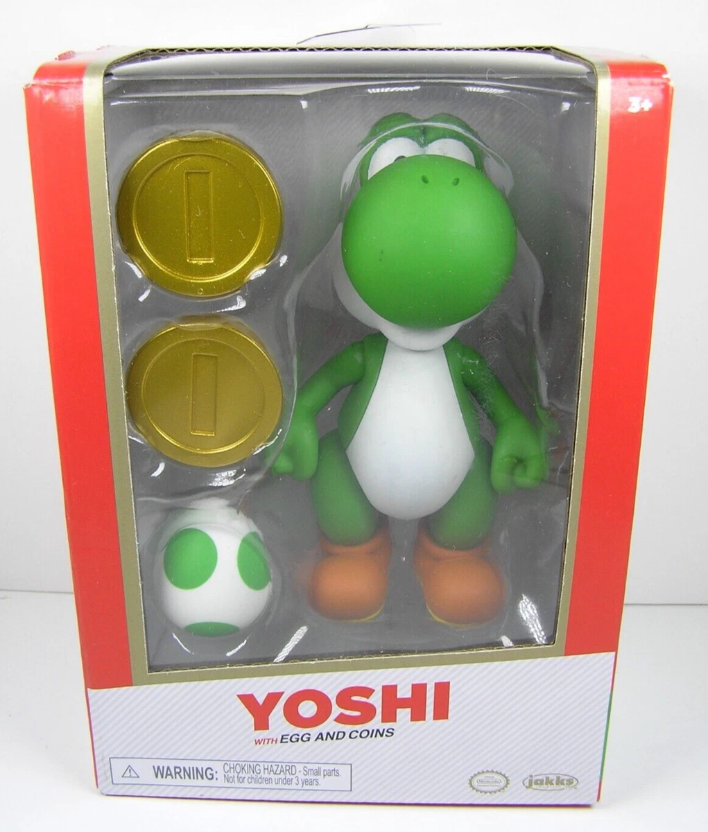 Jakks Pacific Yoshi Gold Super Mario Bros Figure 10 Cm, 57% OFF