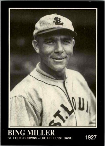 1991 Conlon Collection - The Sporting News - BING MILLER 😎 Trading Card ...