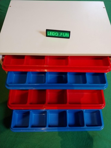 LEGO® Sortierkasten 759 + 4 Schubladen 757 758 /Storage cabinet + 4 ...