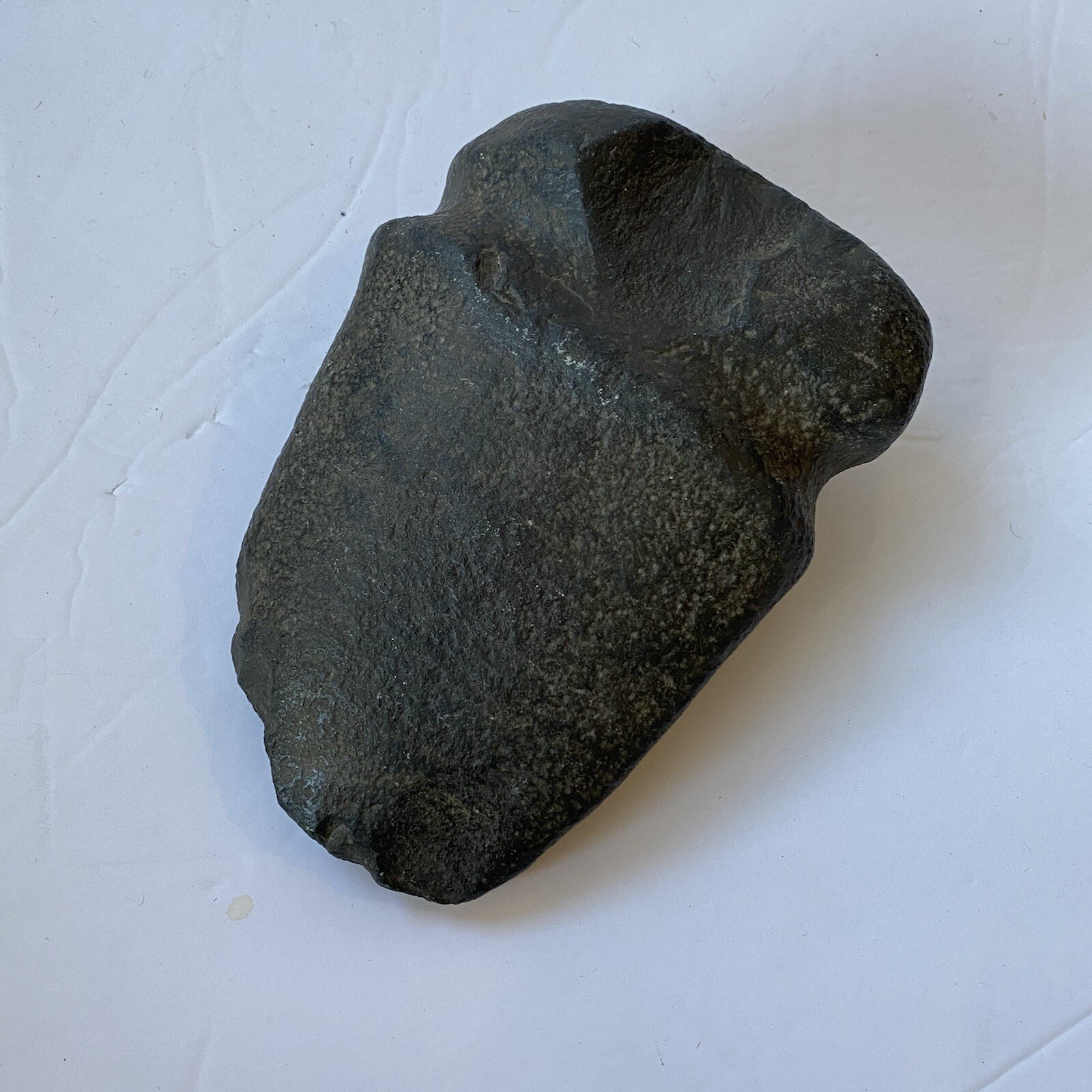 NATIVE AMERICAN INDIAN STONE AXE HEAD GROOVED Large Artifact Tool 7.75 ...