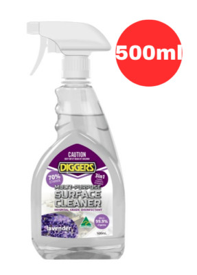 Diggers 500ml Lavender Multi-Purpose Surface Cleaner Disinfectant ...