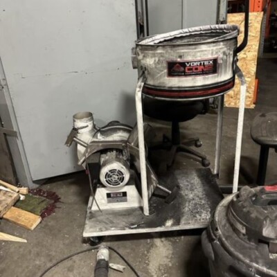 Jet VoRTEX Cone Dust Collector DC-1100VX , Easy Install & Removal | eBay