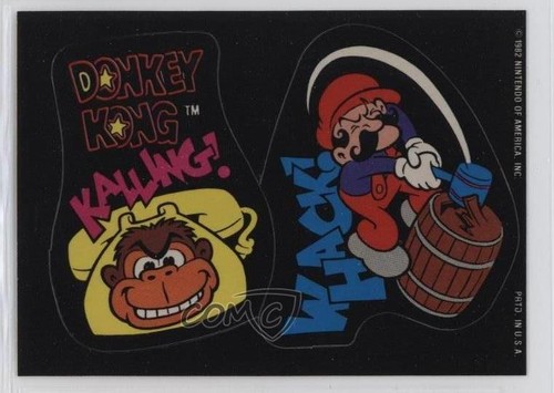 1982 Topps Donkey Kong Donkey Kong Kalling! / Whack! 19ty | eBay