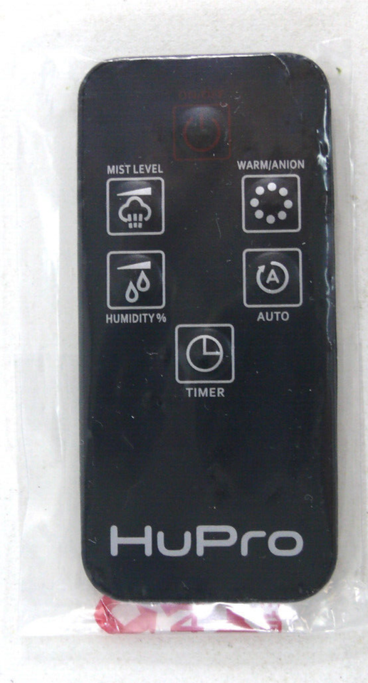 New HuPro Pro-777 Premium Ultrasonic Humidifier Replacement Remote ...