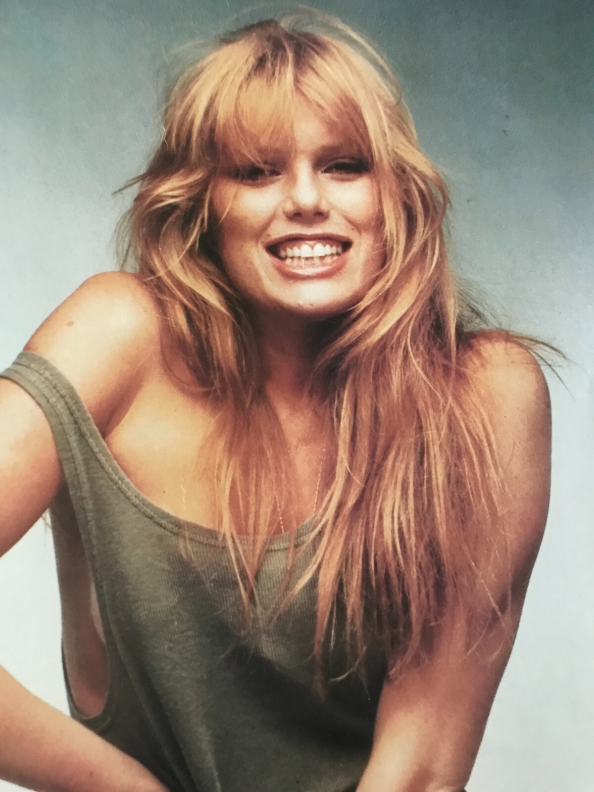 Vintage 1979 Patti Hansen Original Poster Fashion Supermodel Keith ...