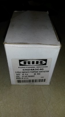 RIB CN24A3C40 3 POLE DEFINITE PURPOSE CONTACTOR | eBay