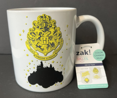 NEW Zak! Harry Potter Mischief Managed White Color Changing Coffee Mug ...