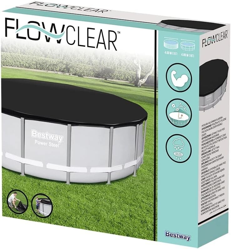 Flowclear Pool Cover Helps Prevents Dirt and Debris Accumulating in ...