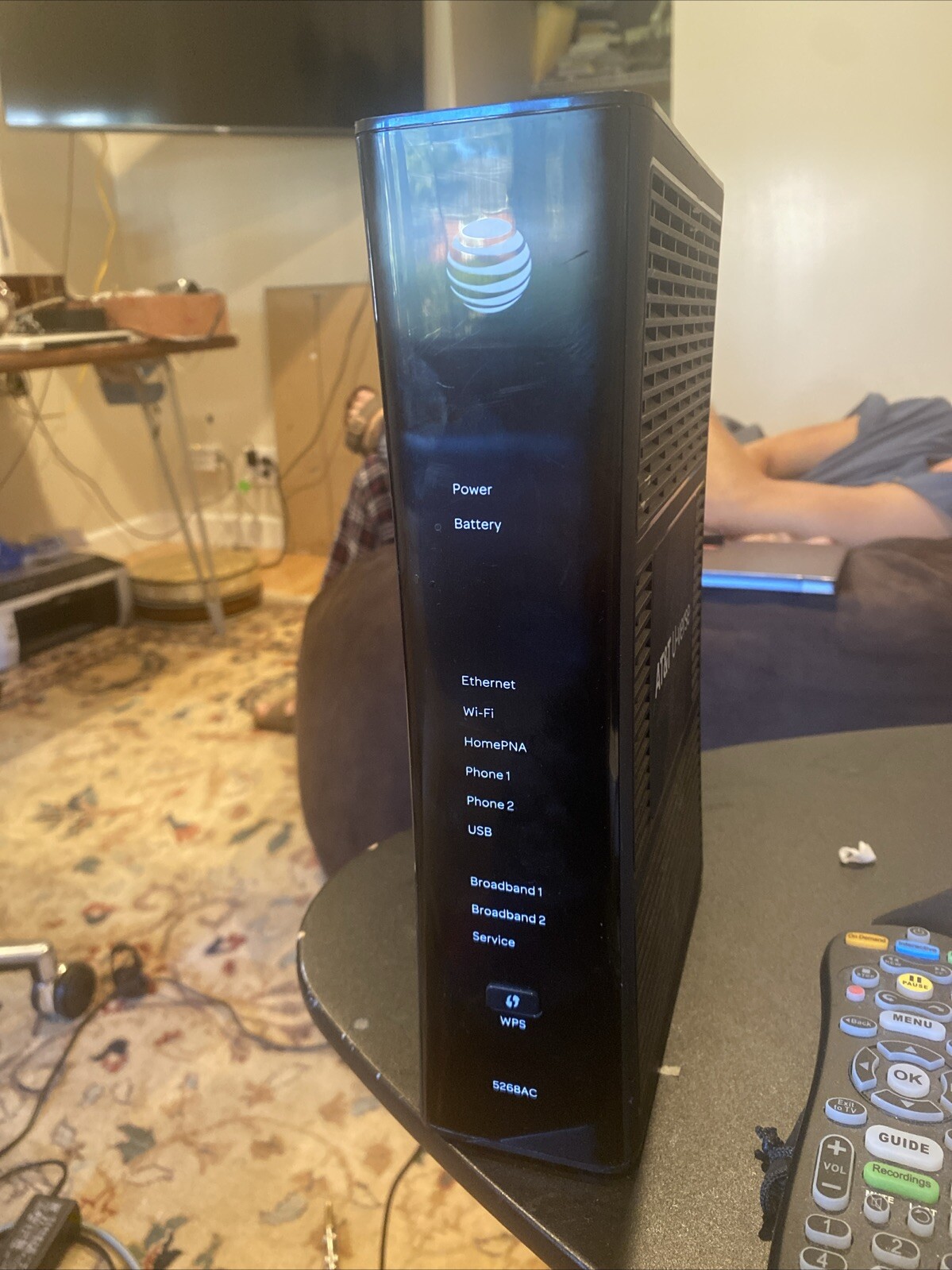 AT&T U-verse Pace 5031NV DSL Gateway Wireless Modem Router 741725325114 ...