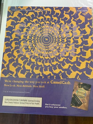 1995 Camel Cigarettes Camel Cash ad | eBay