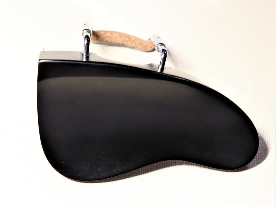 Violin Ebony Berber or Ohrenform Style Chin Rest 4/4 with Standard ...