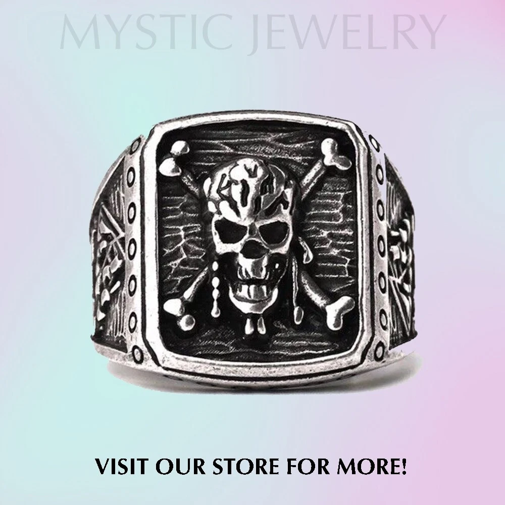 Johnny Depp Skull Ring