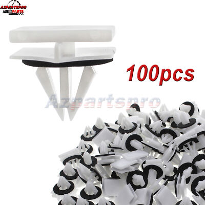 100x Rocker Panel Moulding Trim Clips 11518357 for 2007-2019 Cadillac ...