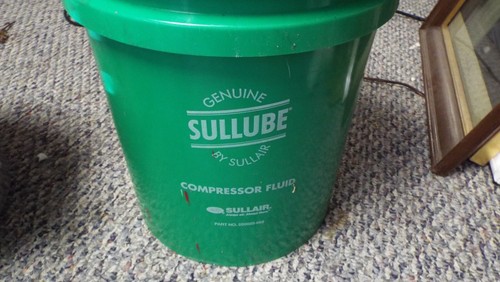 SULLAIR 250022-669 SULLUBE COMPRESSOR FLUID, LUBRICANT, OEM, (5-GALLON ...