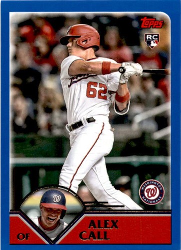 2023 Topps Archives Alex Call #222 Washington Nationals | eBay
